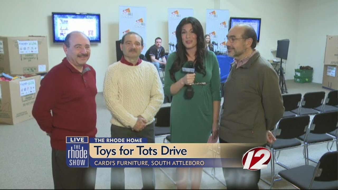 Donate to Toys for Tots at Cardi's - YouTube