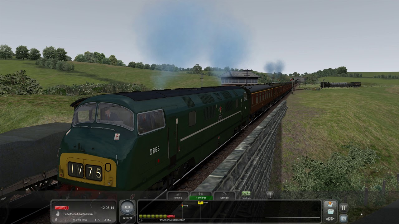 Train Simulator 2017 - [Class 42] - N.S117 Truro to Falmouth 'Warship ...