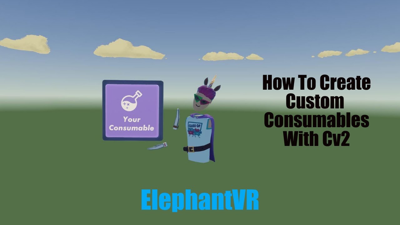 Custom Consumable Tutorial | Rec Room Tutorial - YouTube