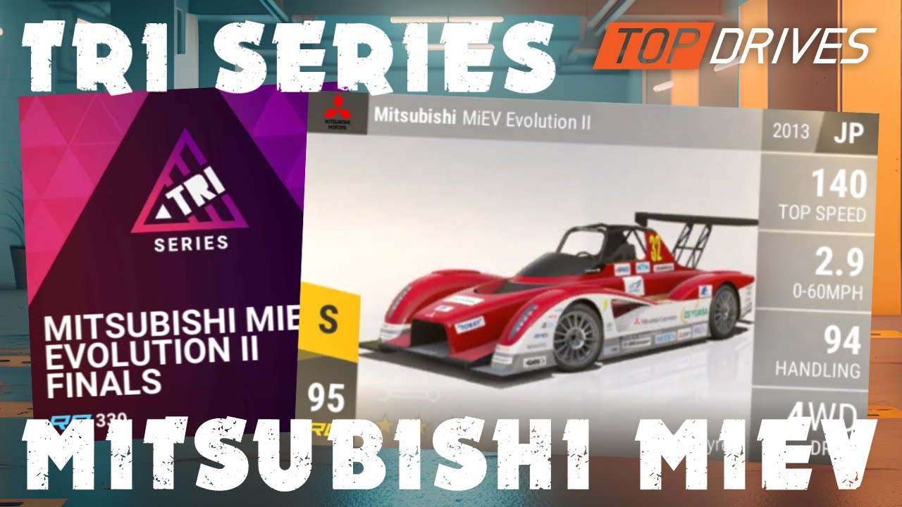 Top Drives Tri Series for the Mitsubishi MiEV Evolution II - YouTube
