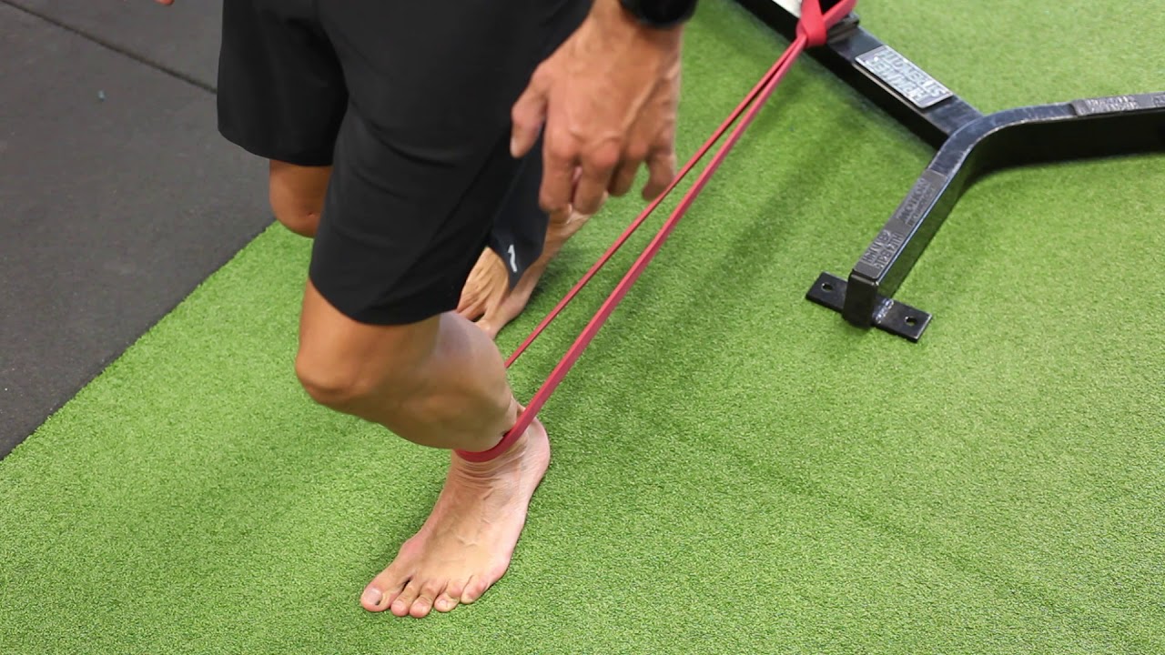 Movement Preparation - Banded ankle mobility - YouTube
