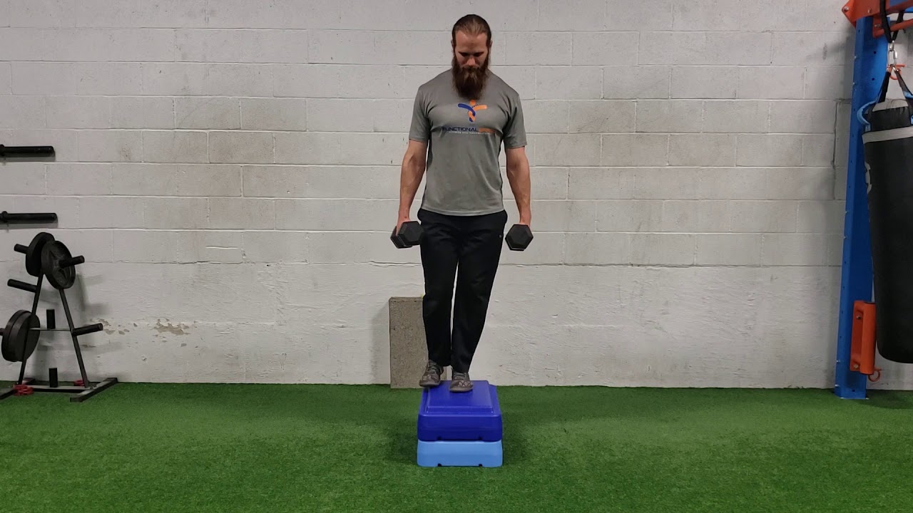 DB Lateral Step Downs - YouTube
