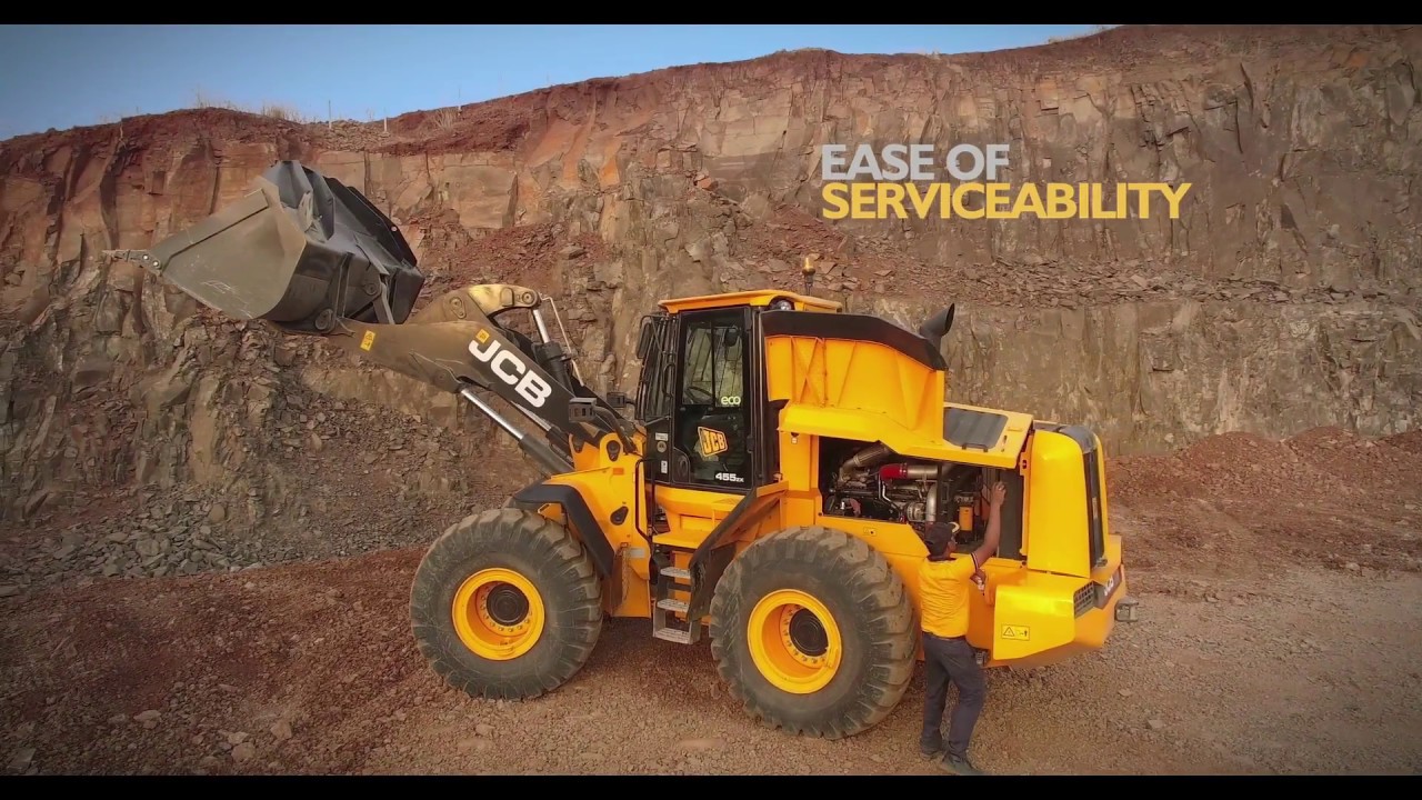 JCB | Wheel Loaders 455 ZX - YouTube