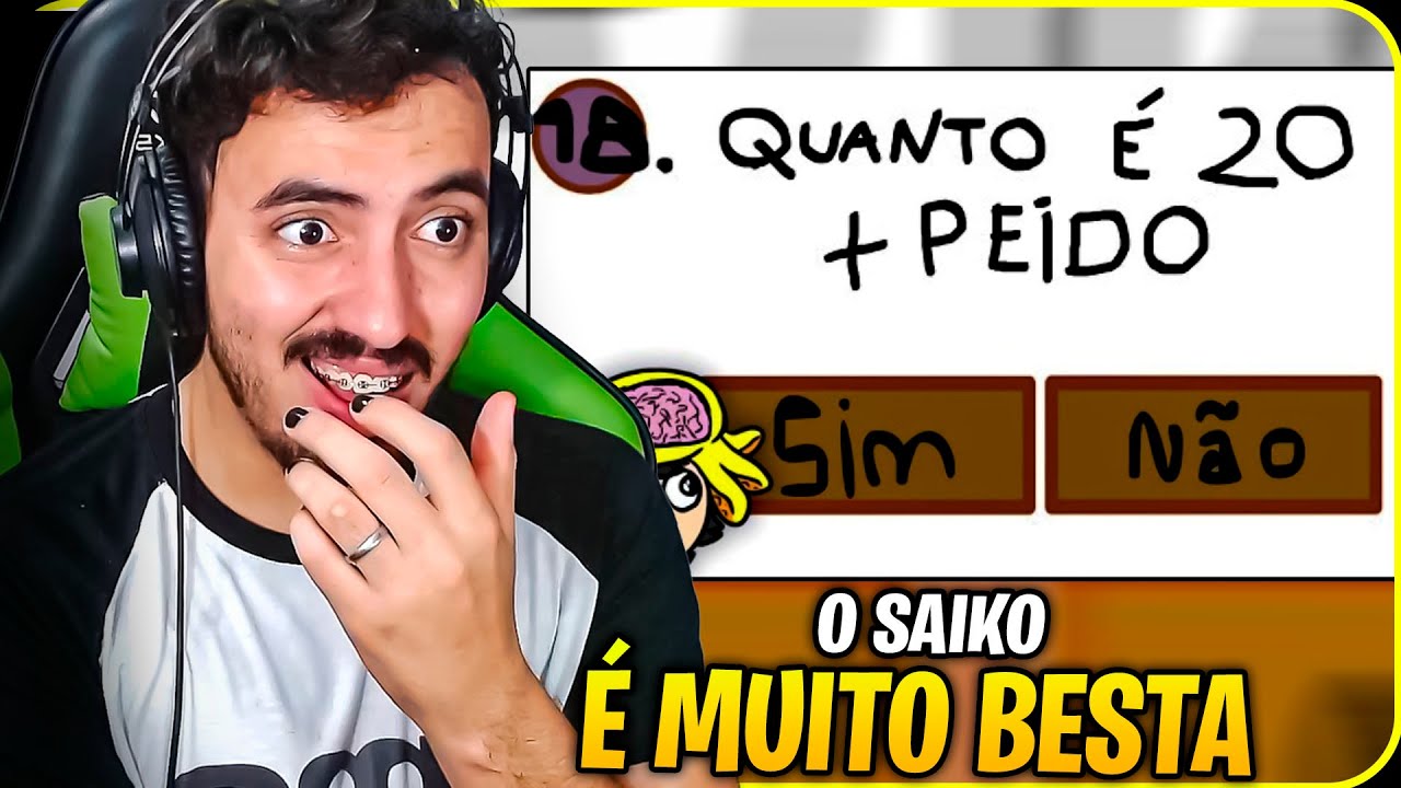 gênio quiz é justo e divertido - SAIKO | Leozin React - YouTube