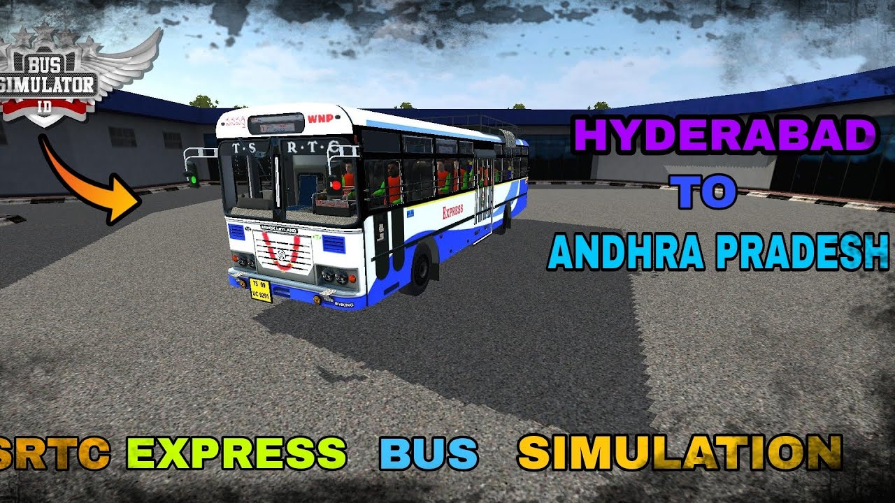 TSRTC BUS SIMULATOR GAME HIGH GRAPHICS AHD HIGH MODED GAME #viral # ...