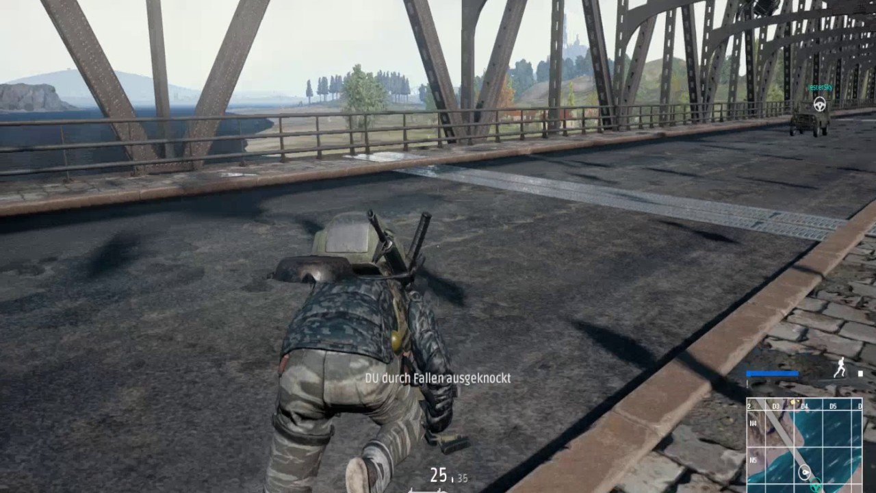 i tried the new ramp at the bridge... - PUBG - YouTube