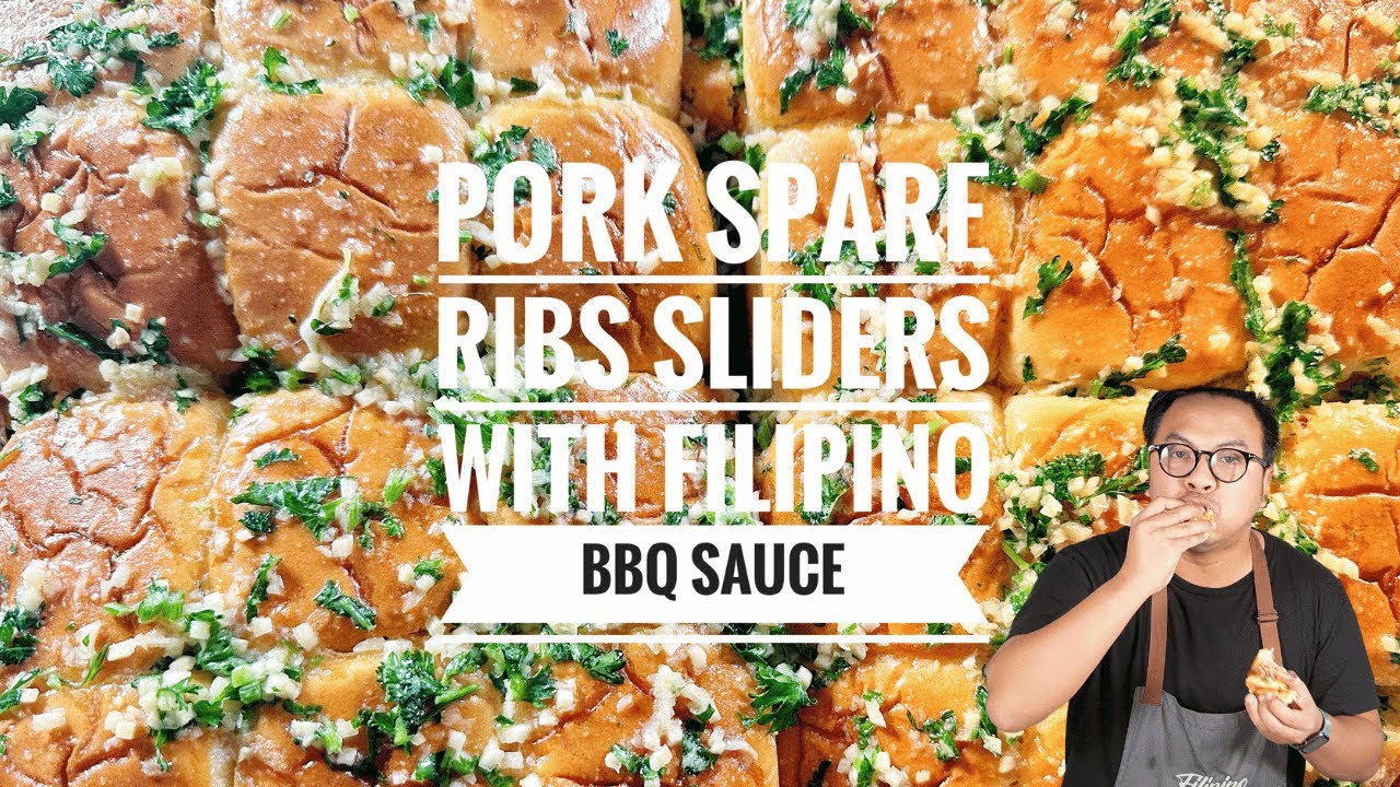 Game Day or Fight Night Favorite! Pork Spare Ribs Sliders with Filipino ...