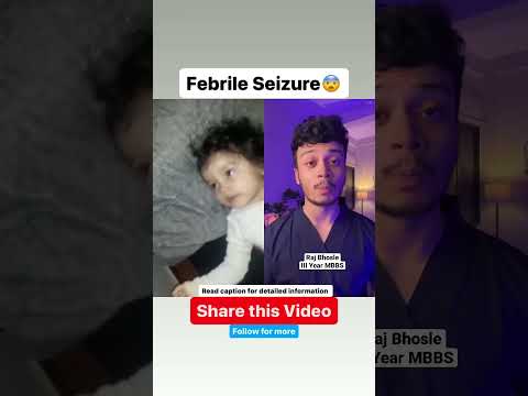 Febrile Seizures in children😨🤯 kya karein aise haalat main? #shorts Raj Bhosle| #doctor