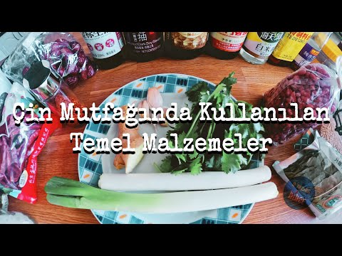 ÇİN MUTFAĞINDA KULLANILAN TEMEL SOS VE BAHARATLAR