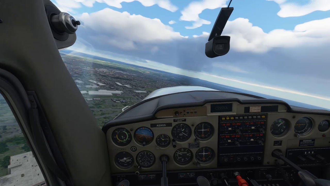 Flying VFR Circuits at Fife | Cessna 152 | Extreme Crosswind | MSFS2020 ...