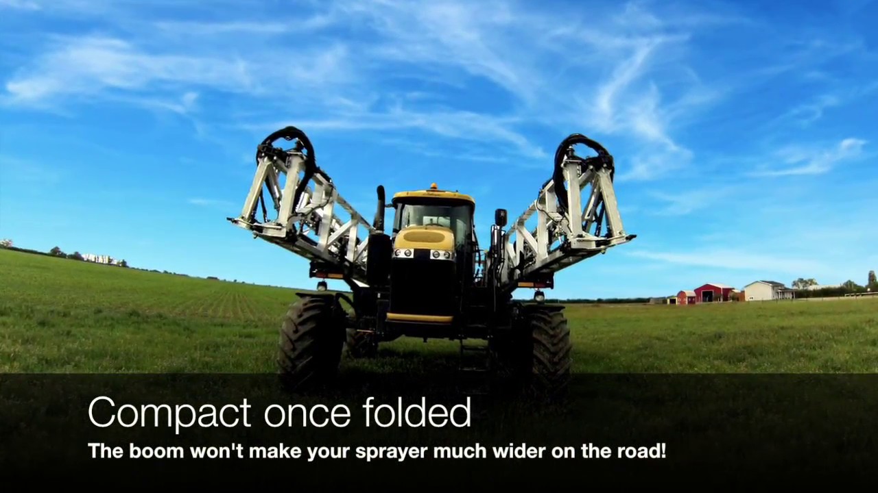 RH3-B3 Pommier Aluminum Boom - YouTube