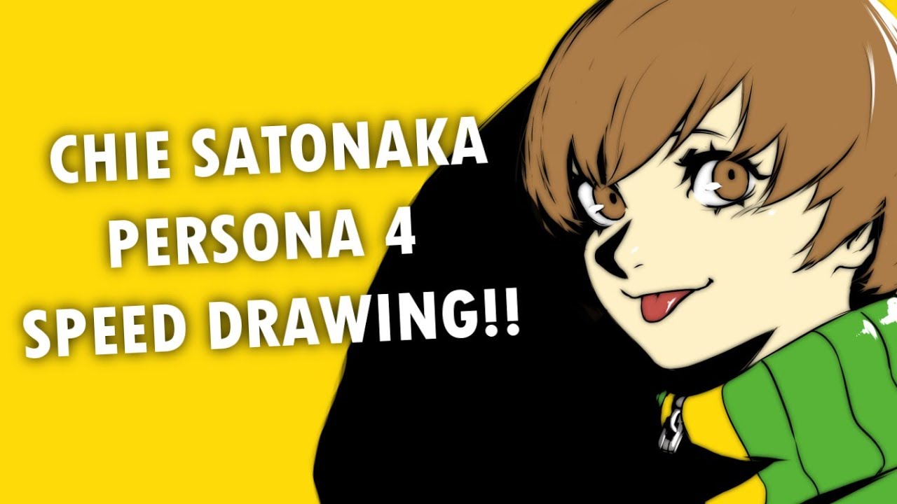 Drawing Chie Satonaka from Persona 4! - Speed Drawing [Commission ...