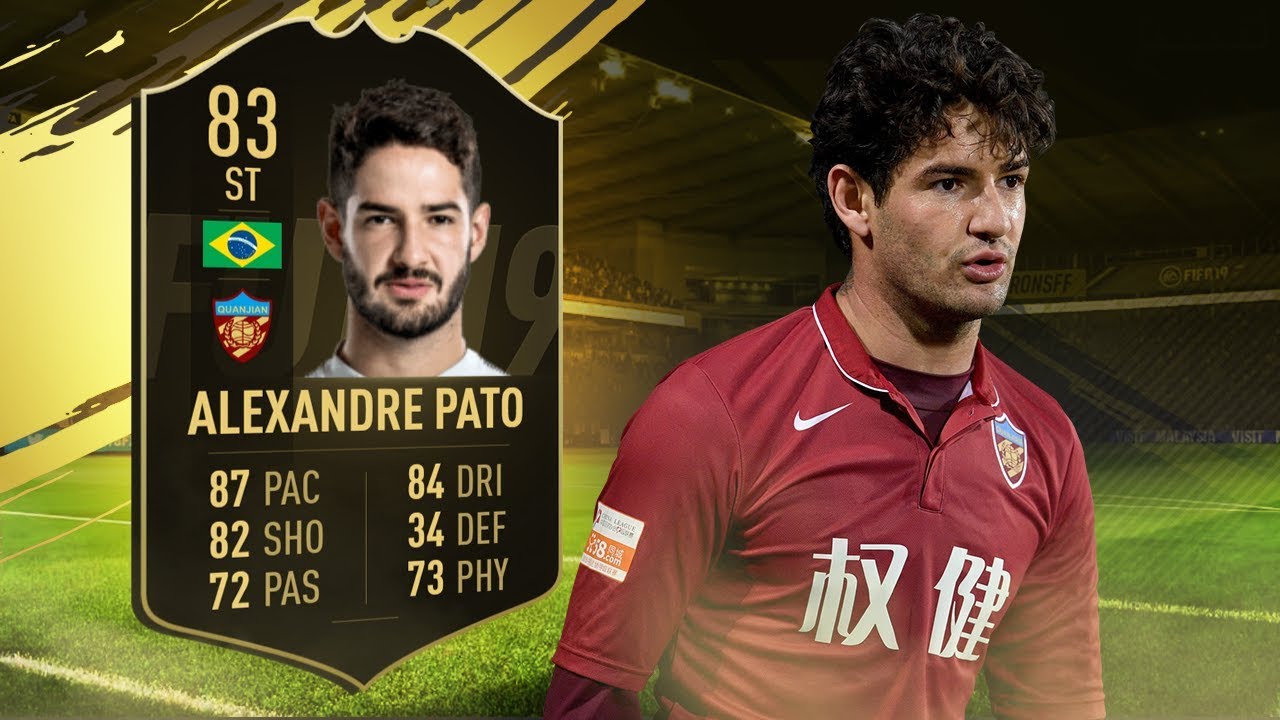 FIFA 19 IF Pato Review | 83 Inform Alexandre Pato Player Review | Fifa ...