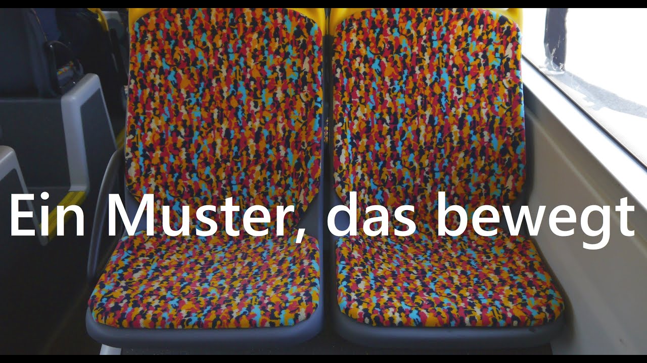 BVG Sitzmuster der Vielfalt - Ein Muster das bewegt [Neues Sitzpolster ...