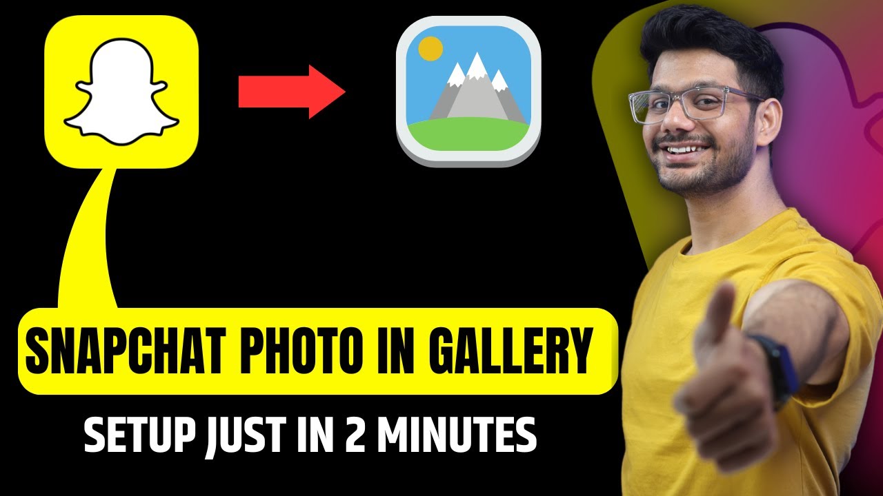 DOWNLOAD SNAPCHAT PHOTOS IN MOBILE GALLERY | SNAPCHAT PHOTO DIRECT IN ...