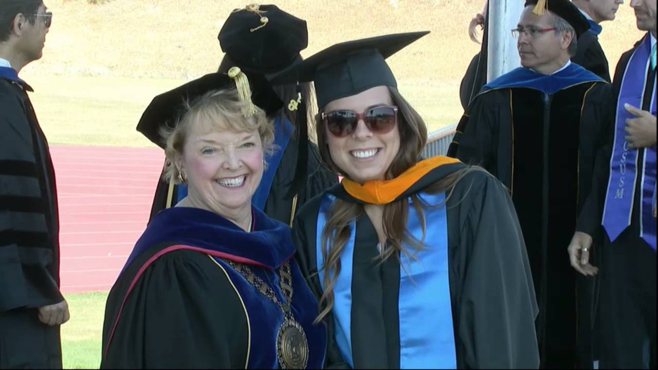 CSUSM Commencement 2013 College of Science and Mathematics - YouTube