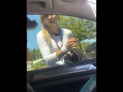 Tweaker Girl at the Stop LIght - YouTube