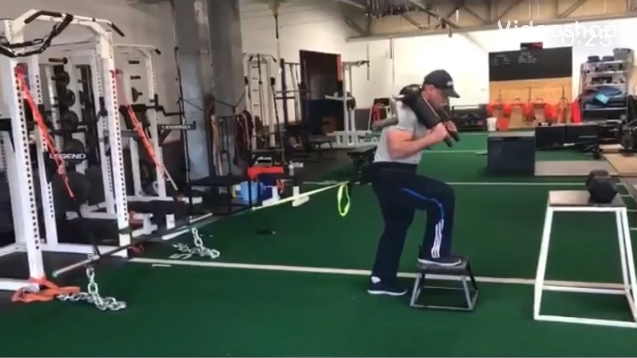 Resisted Step-Ups (Henny Attachment) - YouTube
