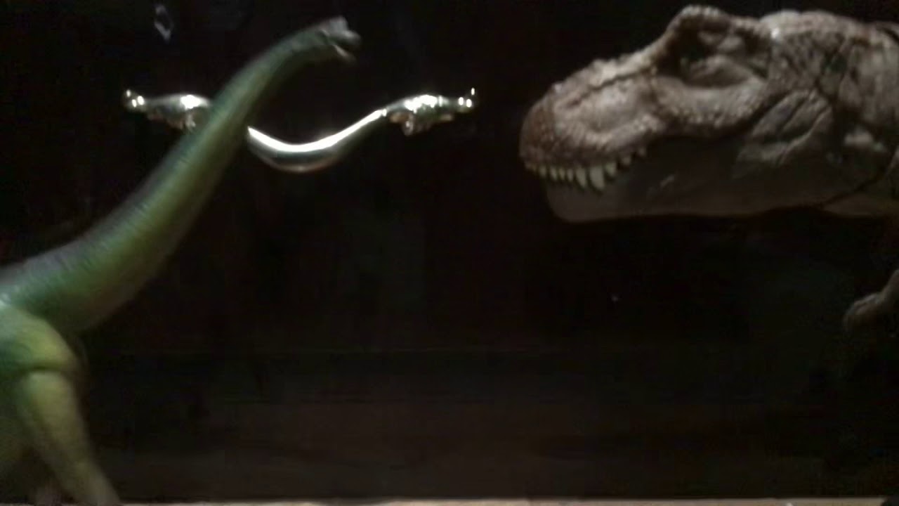 Tyrannosaurus Rex vs Brachiosaurus - YouTube