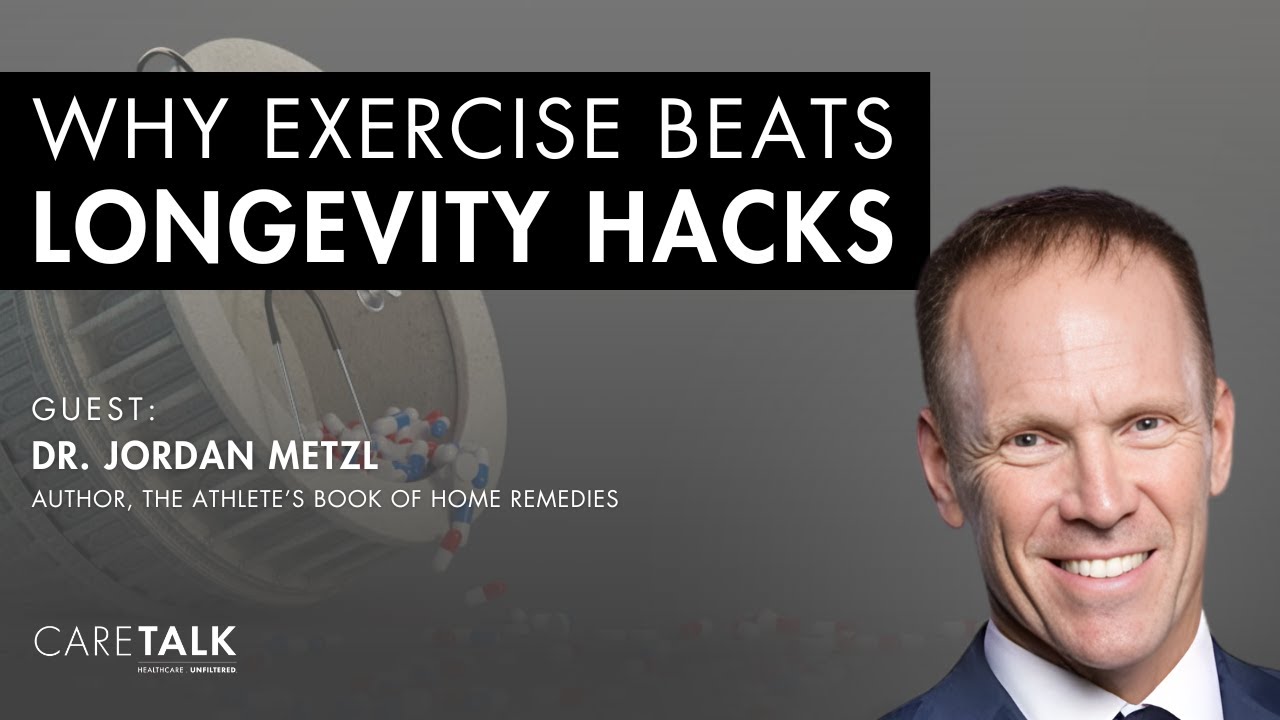 Why Exercise Beats Longevity Hacks w/ Dr. Jordan Metzl, Author, The ...