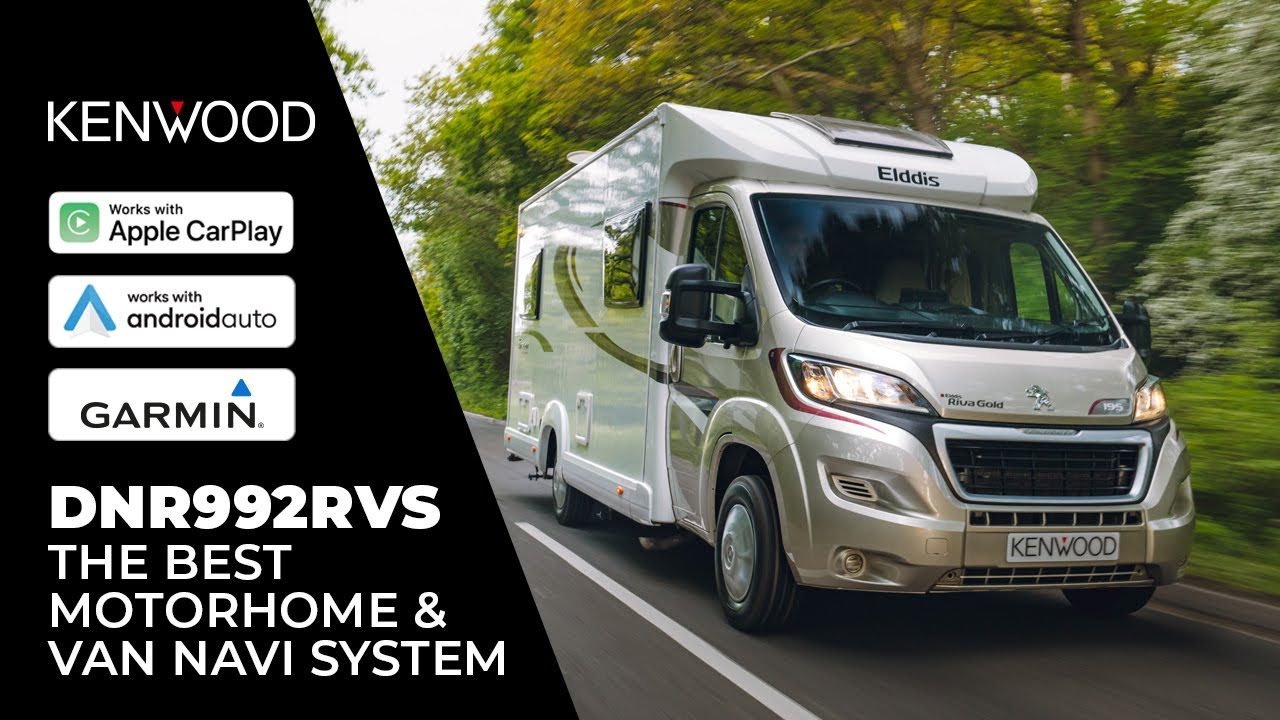 The Best Motorhome, Camper Van Sat Nav, CarPlay System DNR992RVS - YouTube