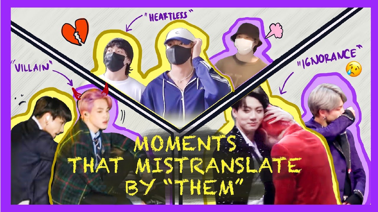 MOMENTS THAT MISTRANSLATE BY "THEM" || JIKOOK DISCUSSION - YouTube