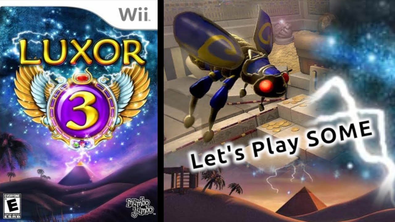 Luxor 3 (Wii) - Let's Play SOME - YouTube