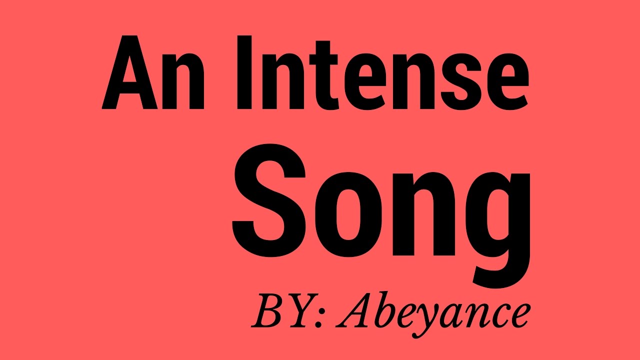 Intense song (Lol) - YouTube
