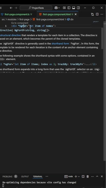 Descubra o Poder do ngFor no Angular 19! #angular #frontend - YouTube