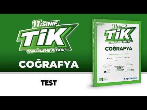 11. Sınıf Tam İzleme Kitabı Coğrafya FÖY 29 Test Soru Çözümleri