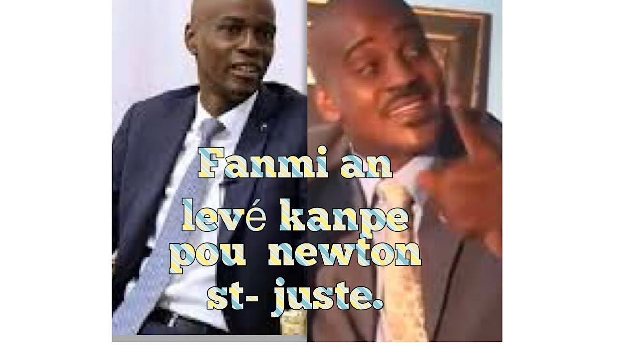 Ann levé kanpe pou met Newton . #jistispoujovenelmoise #haiti #newton ...