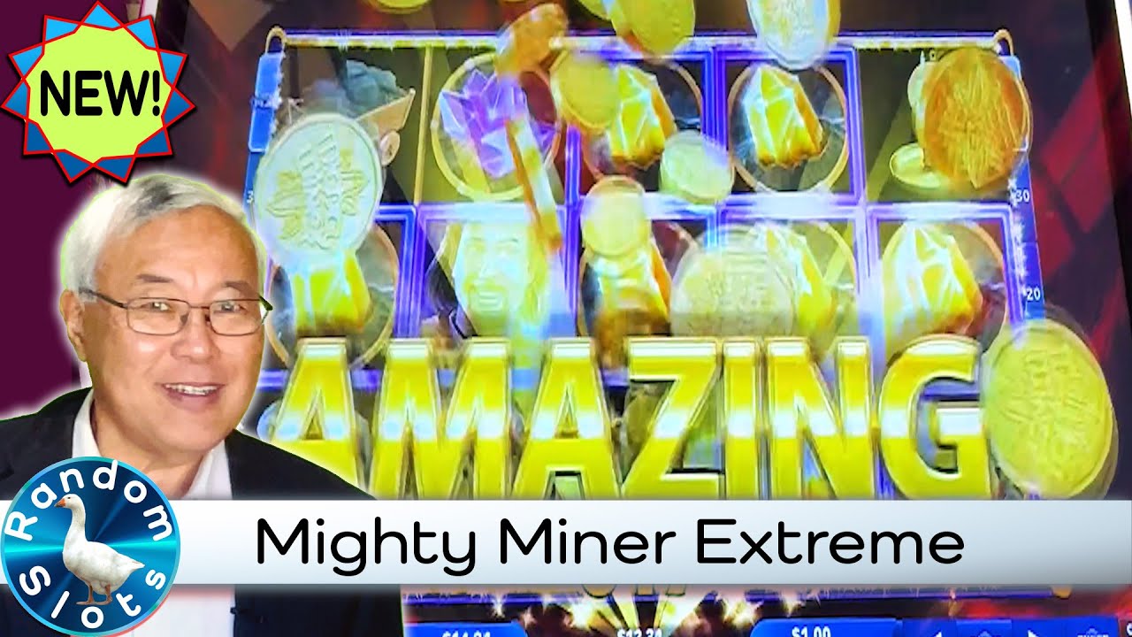 Mighty Miner Extreme Slot Machine - YouTube