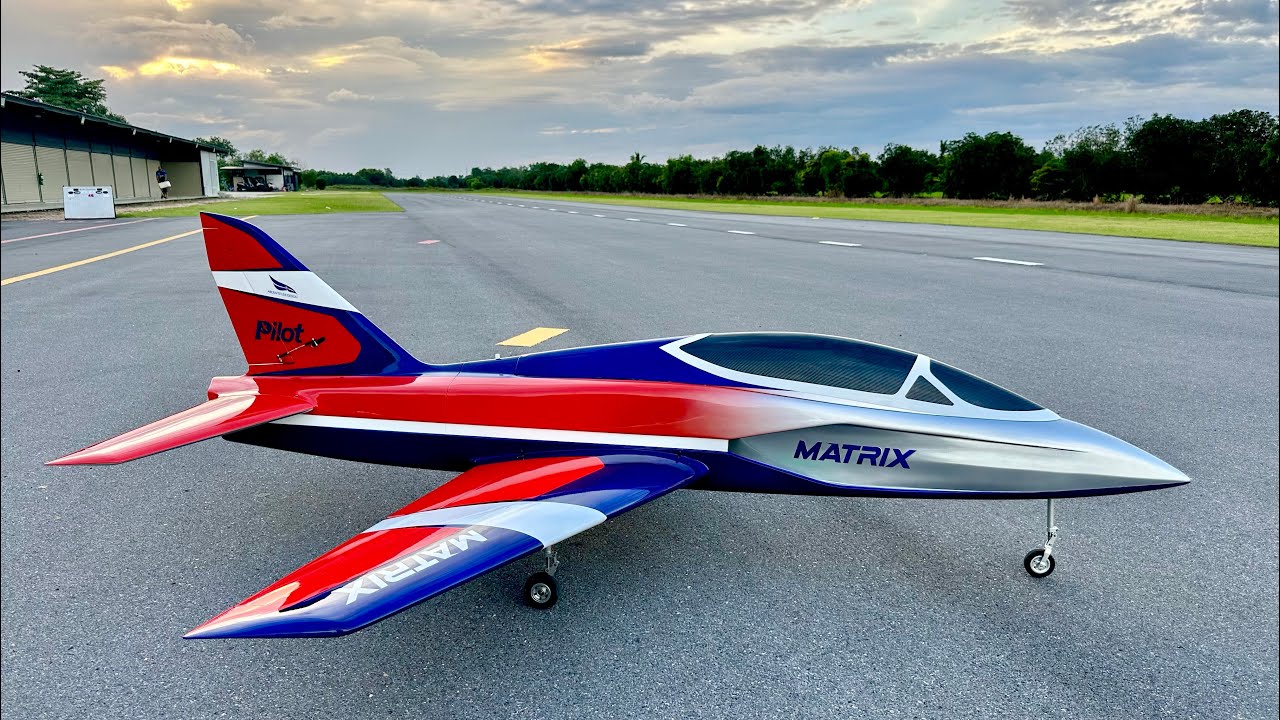 get more flight with Pilot-RC Matrix 2.2 / Enjet E160 - YouTube