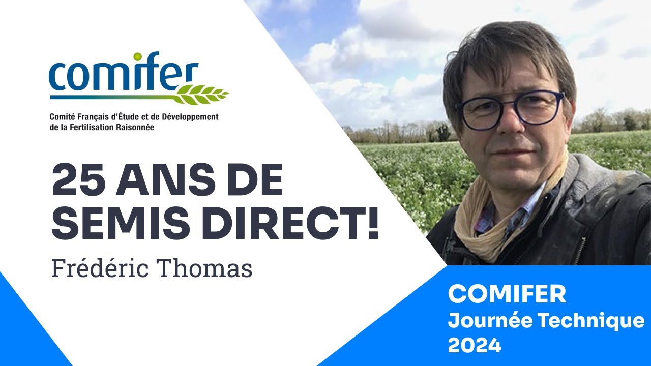 Frédéric Thomas, retour sur 25 ans de semis direct - YouTube