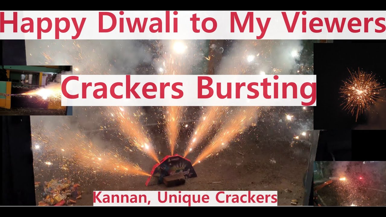 Kannan Crackers Bursting| Unique Crackers Bursting| Diwali Crackers ...