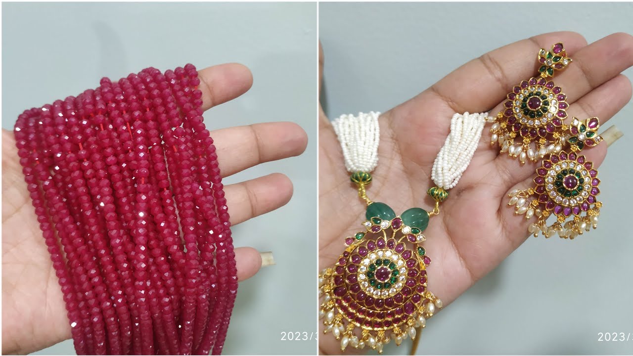 Real Beads | COD Available | Nakshatra Collections| 9992248899 - YouTube