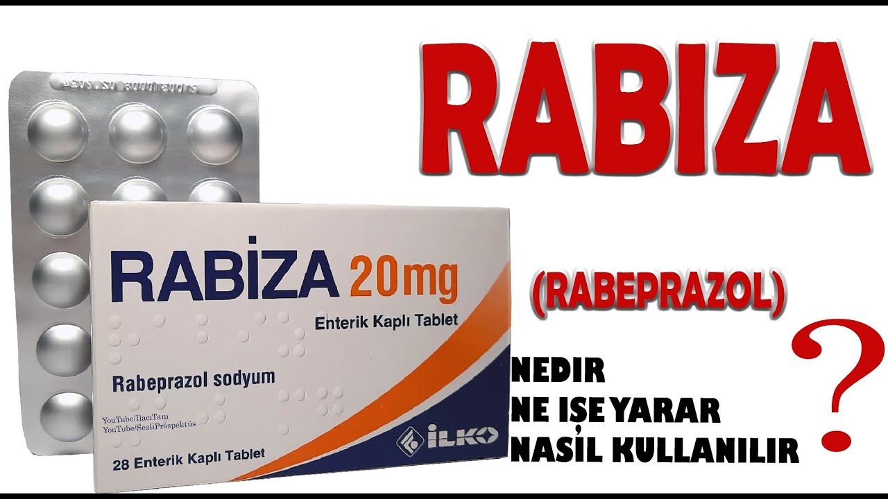 Rabiza Tablet Nedir, Niçin Kullanılır, Nasıl Kullanılır, Yan Etkileri ...
