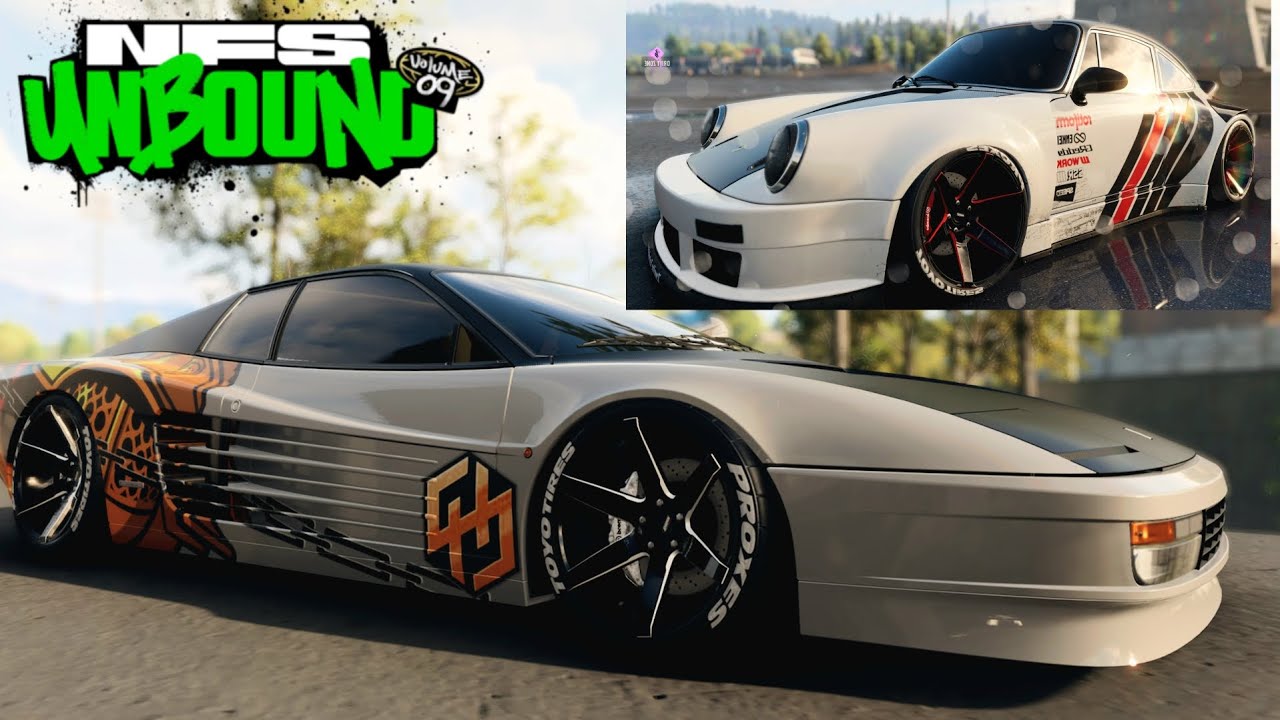 NFS UNBOUND, "B & A" Tier races + Builds. Porsche 911 Carrera Rsr ...