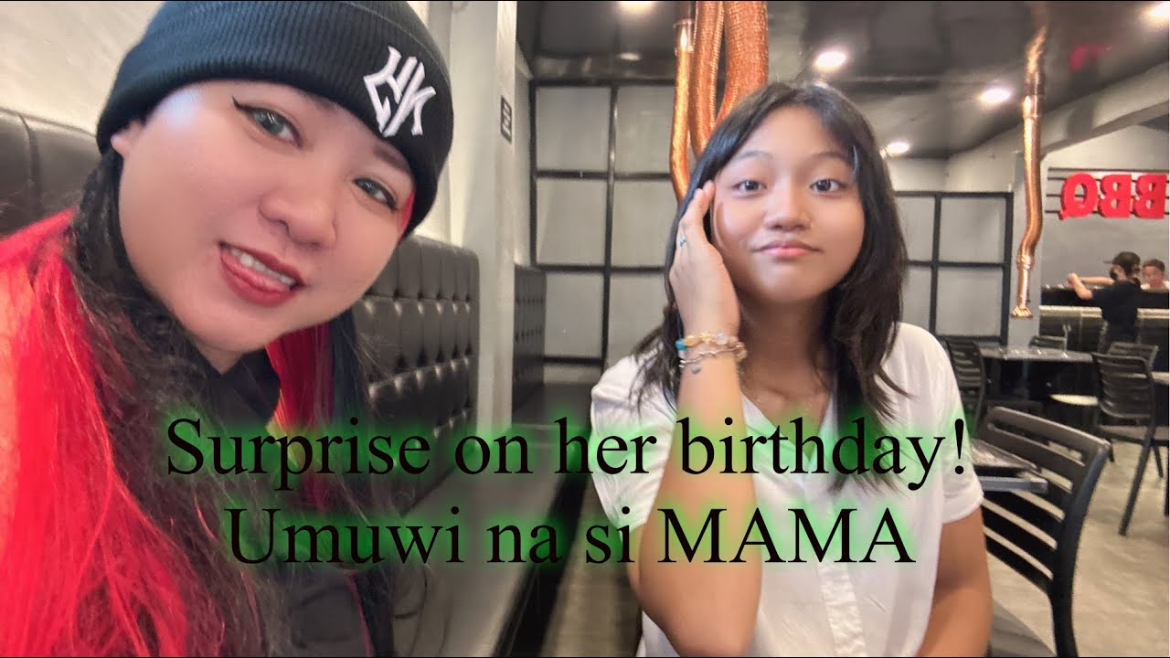 Surprise birthday present! Umuwi na si Mama! #trending #homecoming # ...