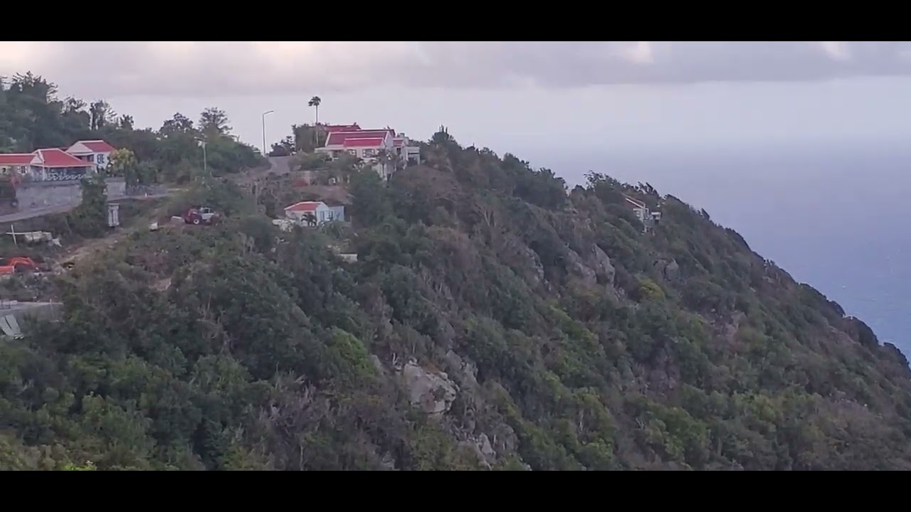 view from pool at cottage club Saba island Dutch Caribbean - YouTube