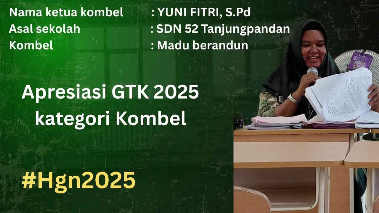 GTK PELOPOR KUMBEL MADU BERADUN - YouTube