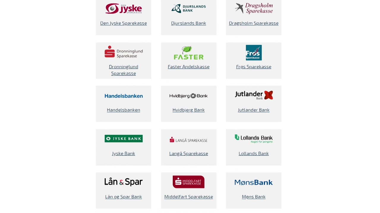 Banker i Danmark - Største banker i Danmark | Findbank.dk - YouTube