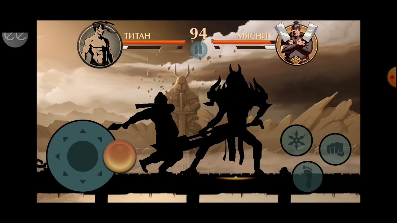Titan Demon vs Shadow Gate fight, Shadow fight 2 - YouTube