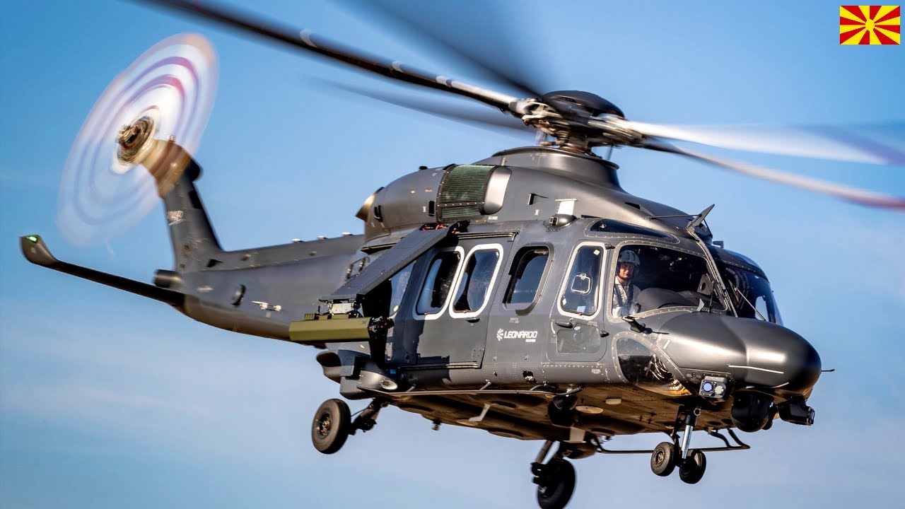 North Macedonia selects AW169 and AW149 helicopters - YouTube