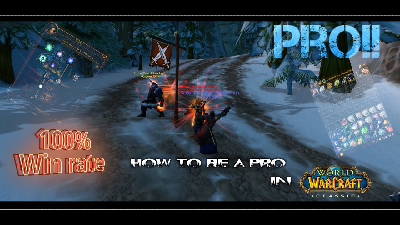 How to be a pro in Classic WoW - YouTube