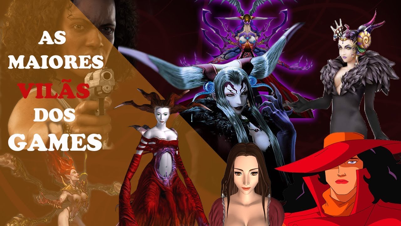 MAIORES VILÃS DOS GAMES - YouTube