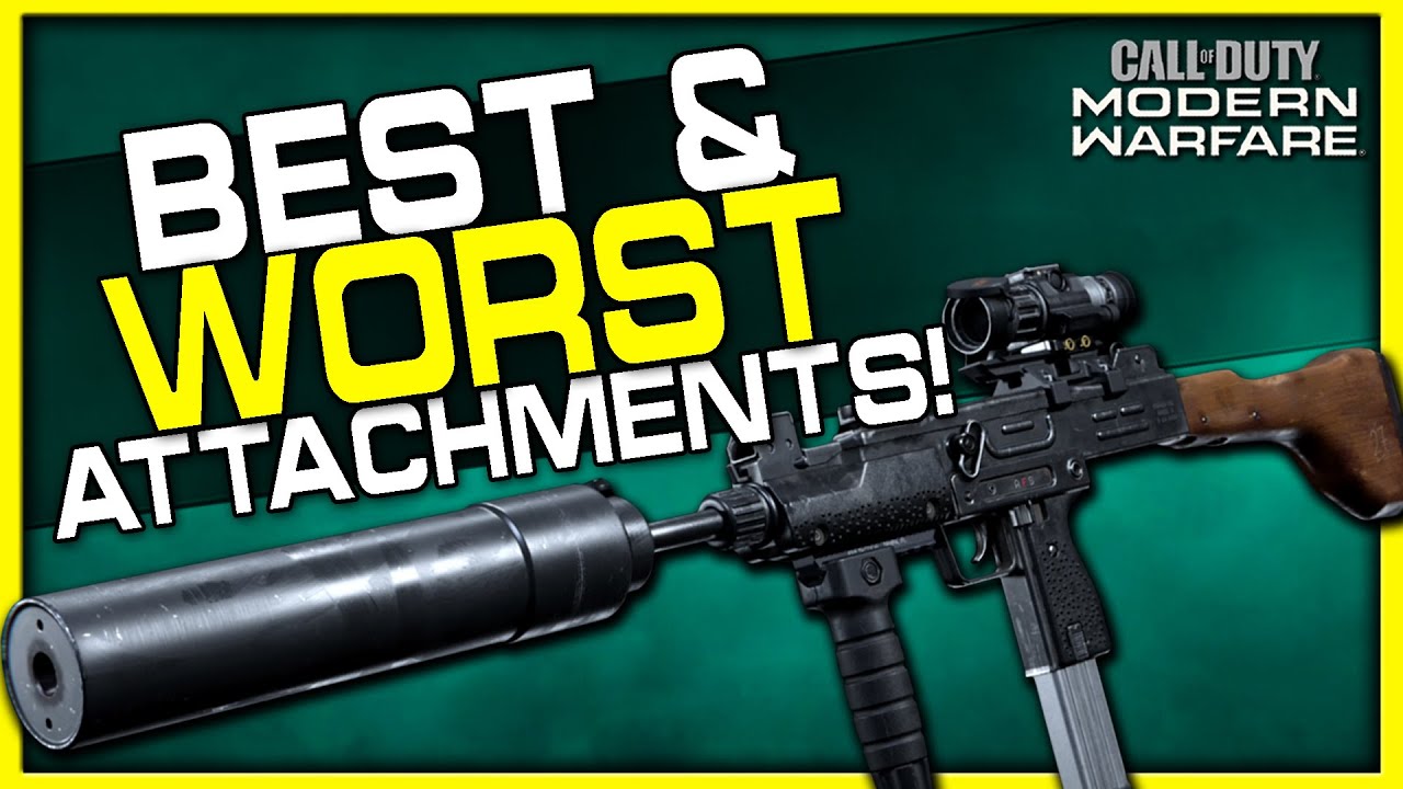 The Best & Worst Attachments in Modern Warfare! - YouTube