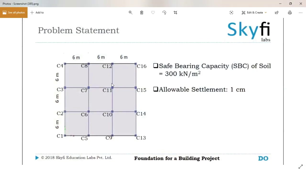 foundation design. - project assignment for skyfi labs online course by ...