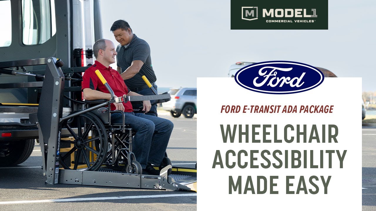 Ford E-Transit Wheelchair Accessible Van: In Stock and For Sale at ...