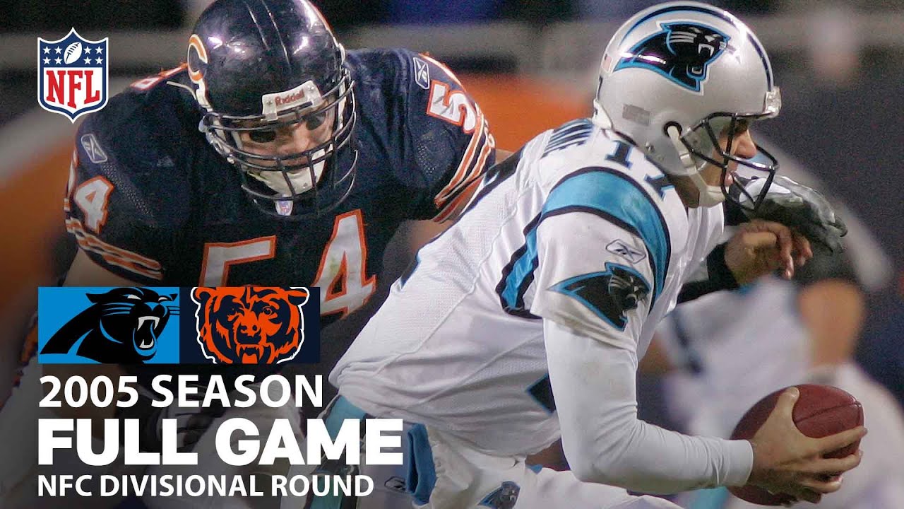 FULL GAME!! Carolina Panthers vs. Chicago Bears | NFL 2005 Season NFC ...